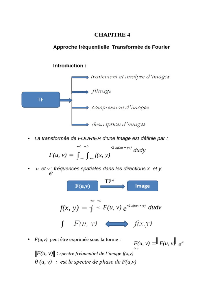 EB711 - 4 - Filtrage Fréquentiel | PDF