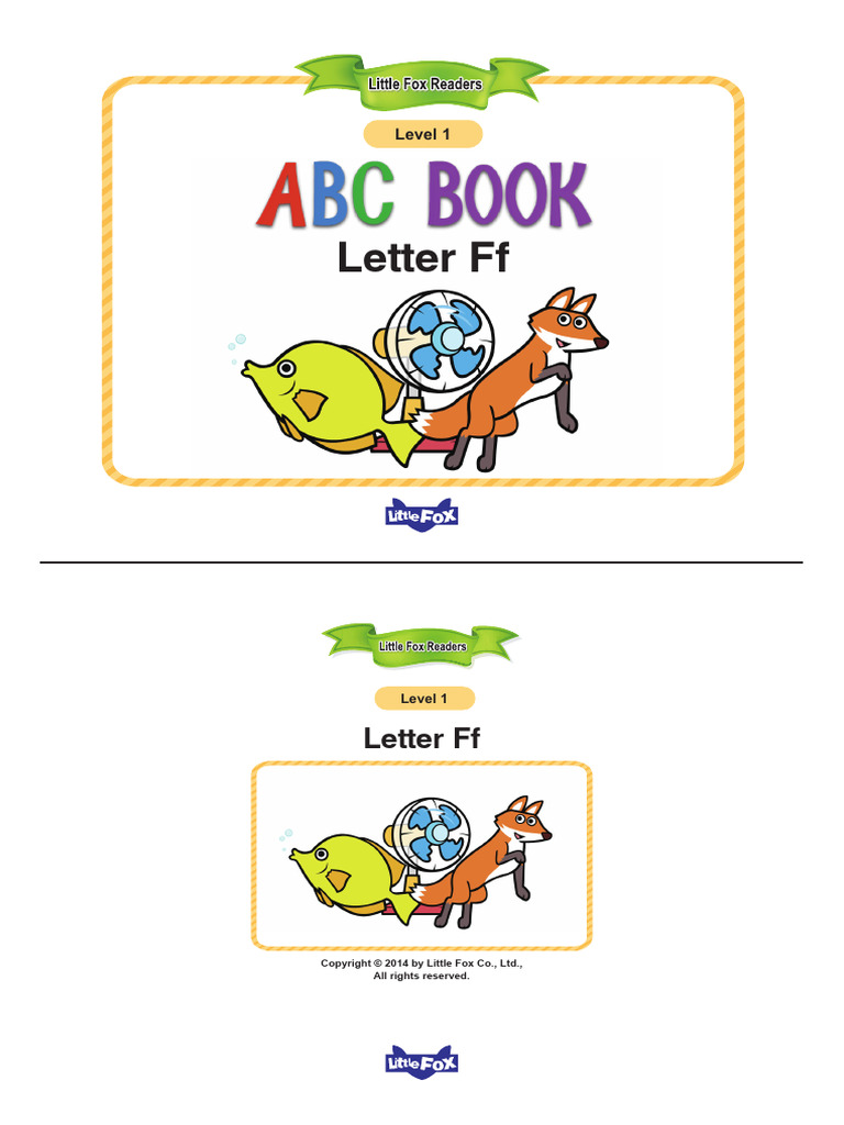 W8 ABC Book - Letter FF | PDF