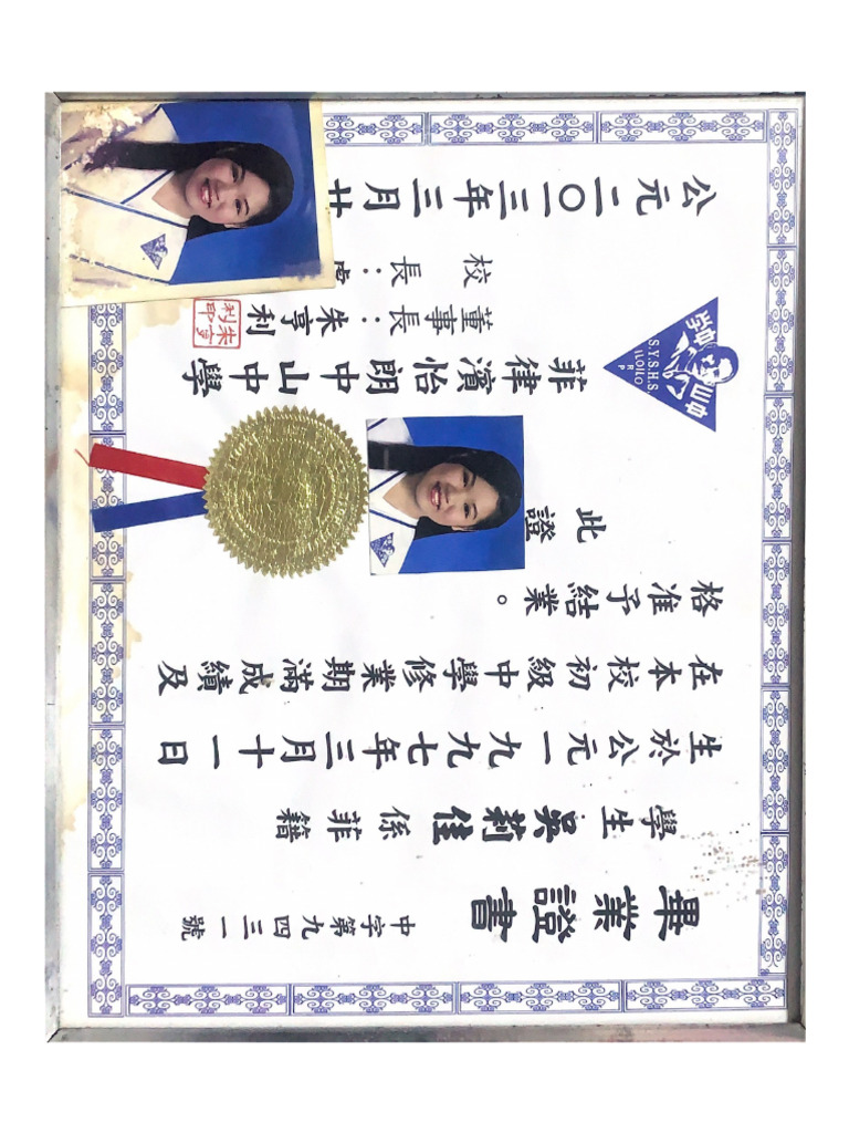 Chinese Diploma | PDF