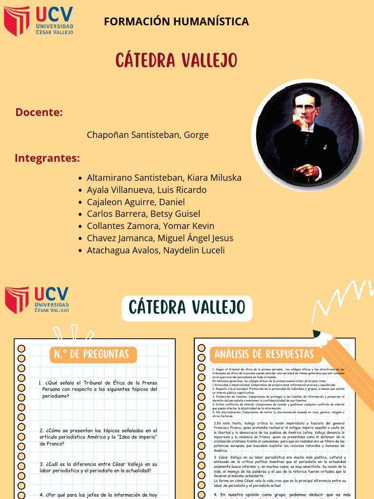 Grupo 1 - Cátedra Vallejo | PDF