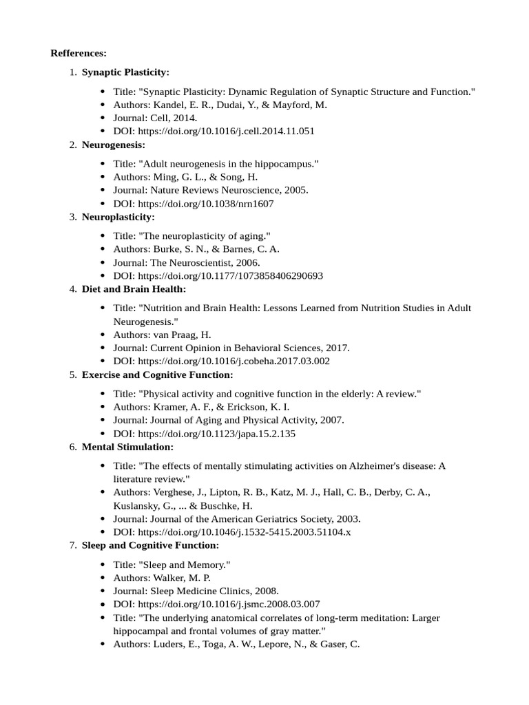 Refference Psychology | PDF