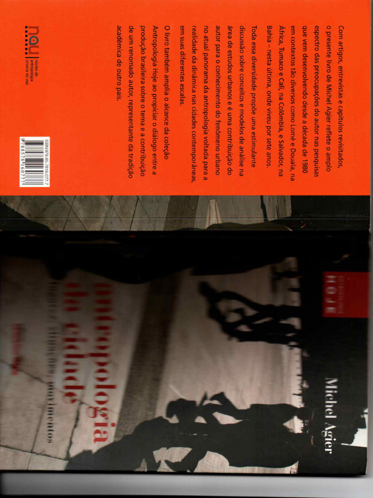 A Cidade Dos Antropólogos - Michel Agier | PDF