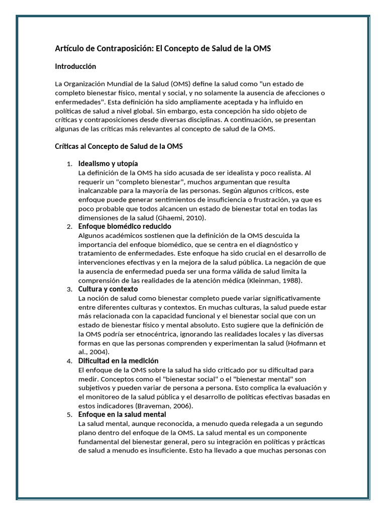 Artículo de Contraposición | PDF