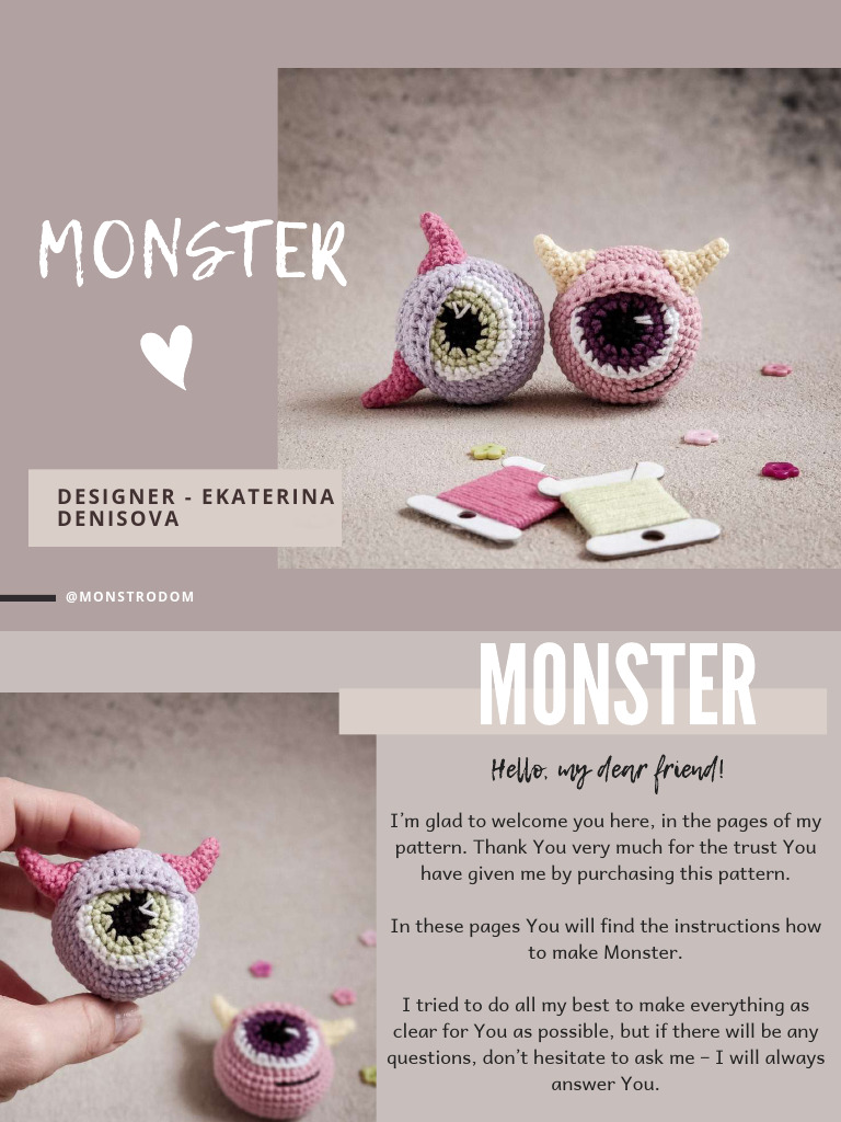 EKATERINA DENISOVA Monster | PDF