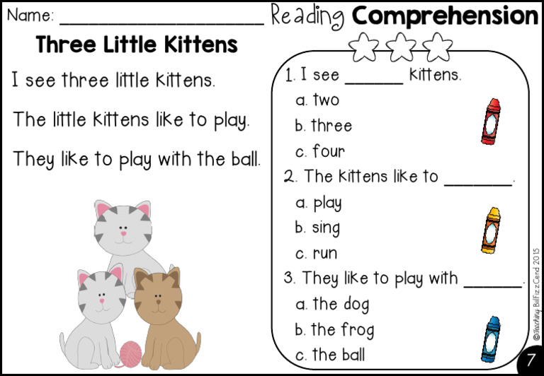 Three Little Kittens | PDF