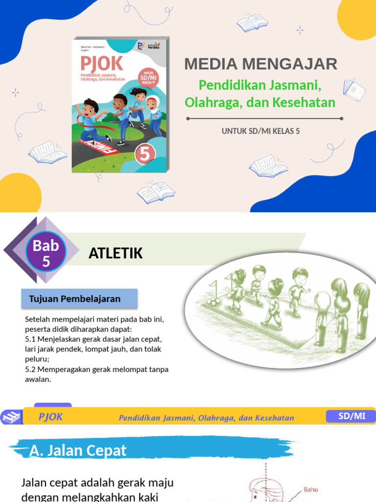 PJOK 5 Bab 5 Atletik | PDF