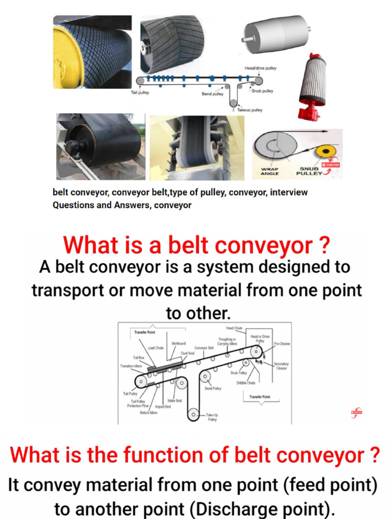 Of Conveyor Belt Safety Pdf