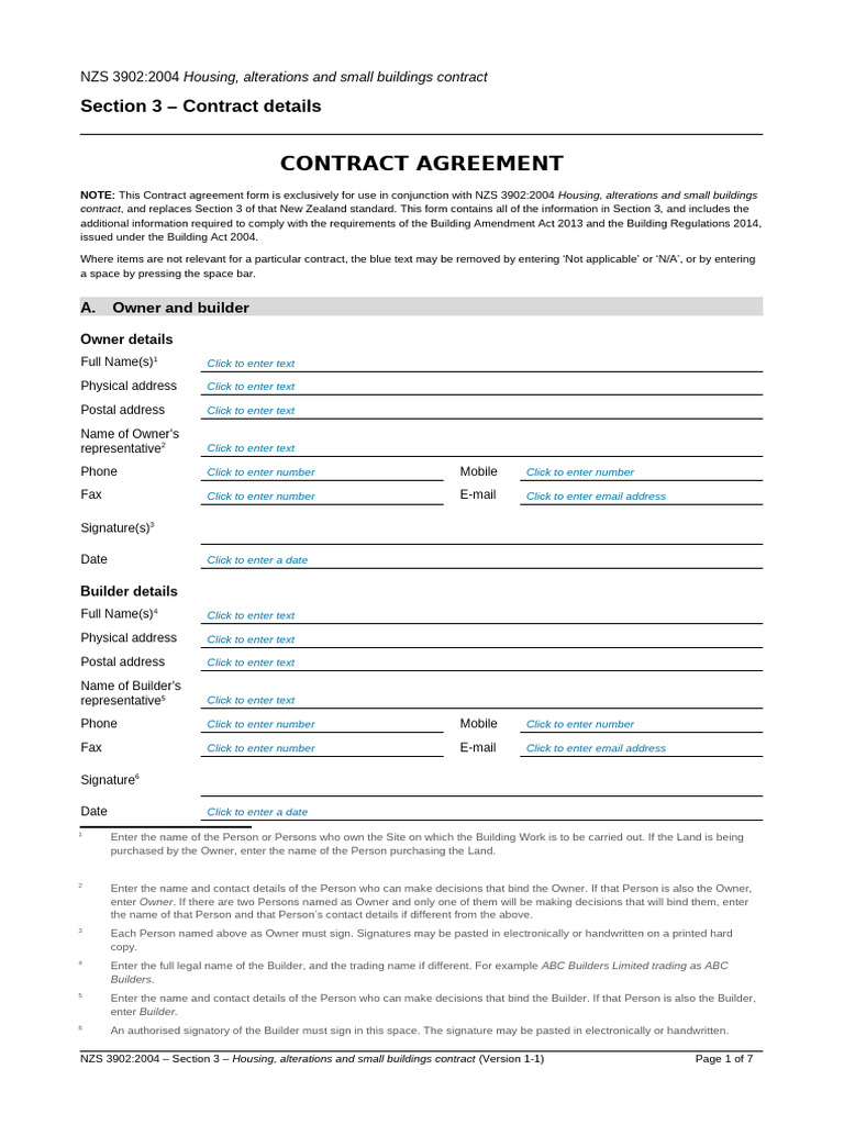 NZS 3902-2004_Section 3 form_v1-1 | PDF