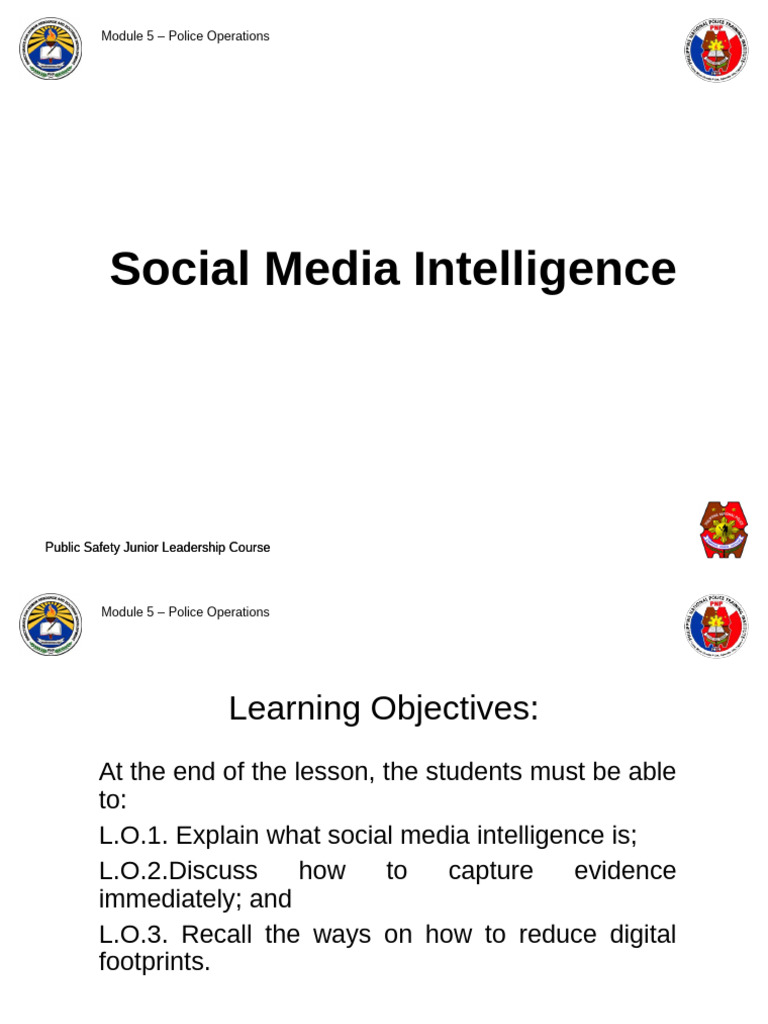 Social Media Intelligence | PDF