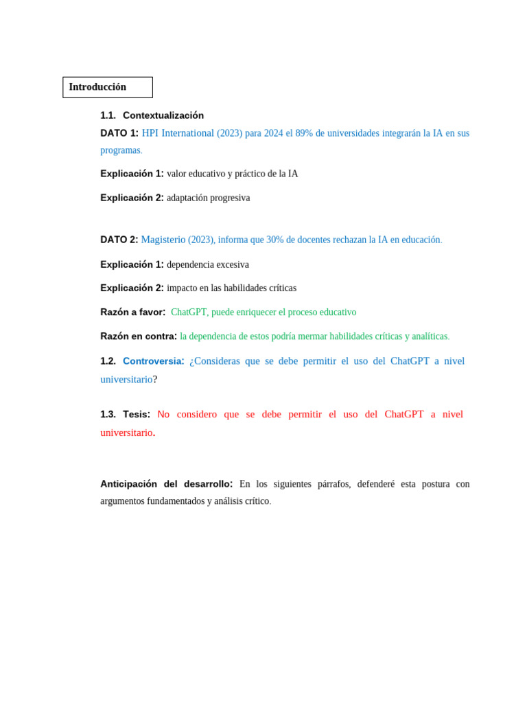 ESQUEMA REDACCIÓN | PDF