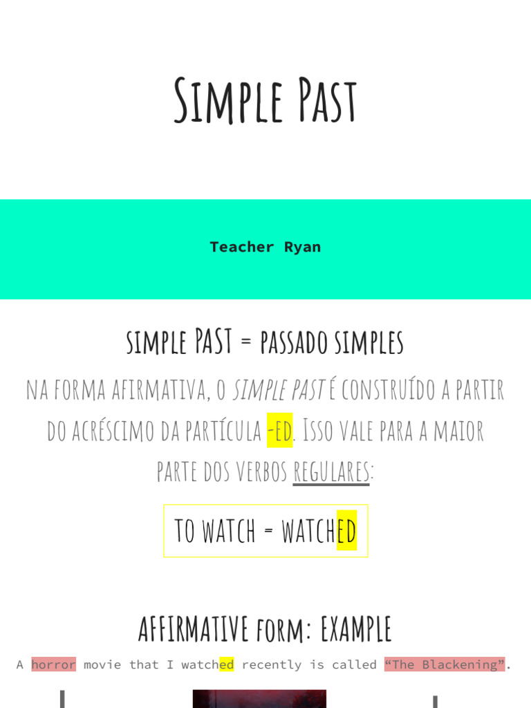 Simple Past | PDF