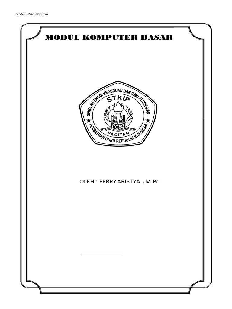 Modul Komputer Dasar Pdf