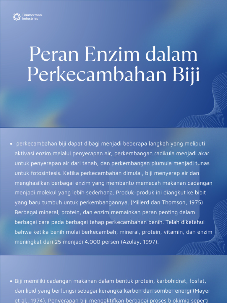 Biokimia Enzim DLL | PDF