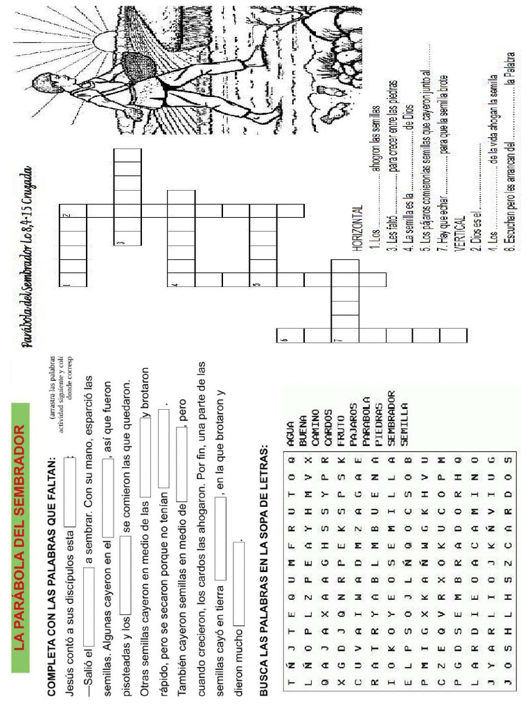 FICHAS DE LAS PARABOLAS DEL BUEN SEMBRADO | PDF