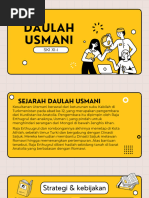 Strategi Dan Kebijakan Pemerintahan Daulah Usmani | PDF