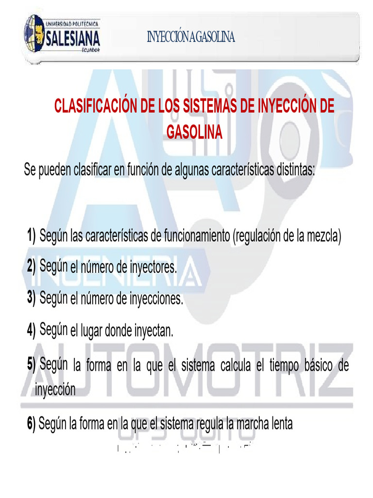 Inyeccion 3 | PDF