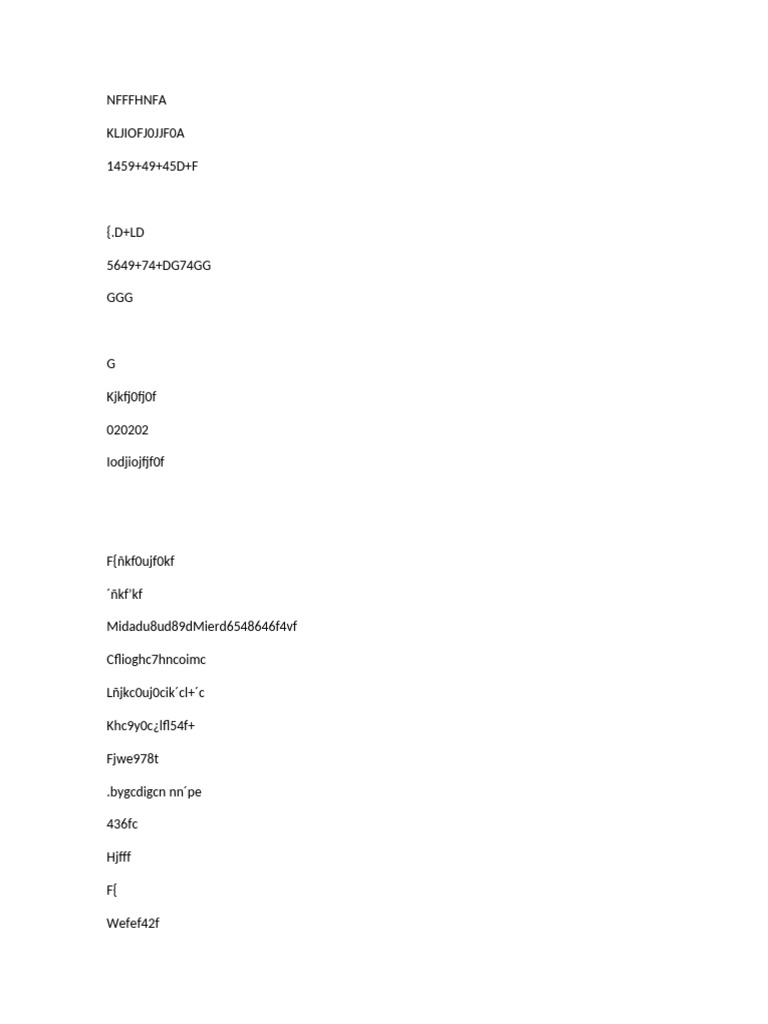 Nfffhnfa Kljiofj0Jjf0A 1459+49+45D+F | PDF