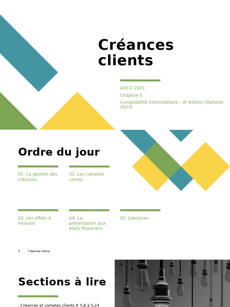 Créances Clients | PDF