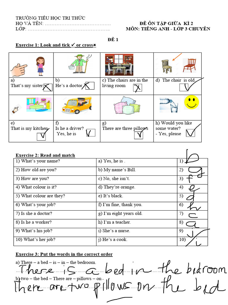 Đề Cương GK2 - 3 Chuyên | PDF