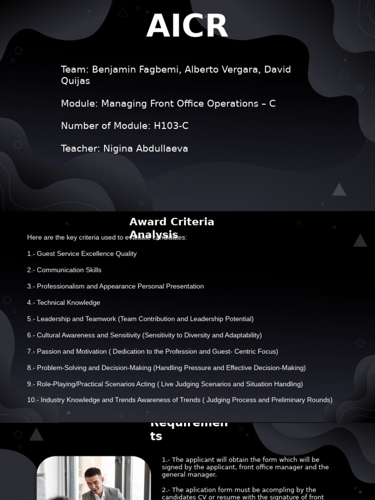 Assignment 4 Presentation | PDF