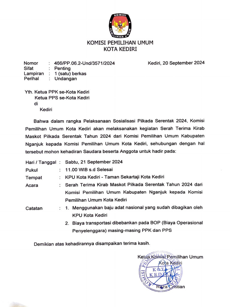 466 Und Kirab PPK PPS | PDF