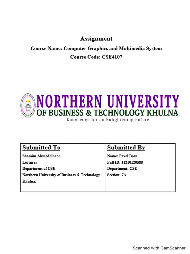 Computer Graphics | PDF