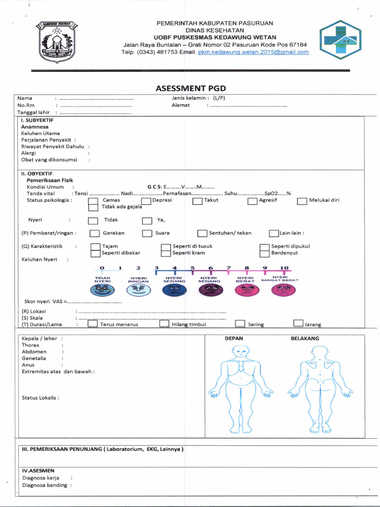 Asessment PGD - 2 Muka - 5 Rim | PDF