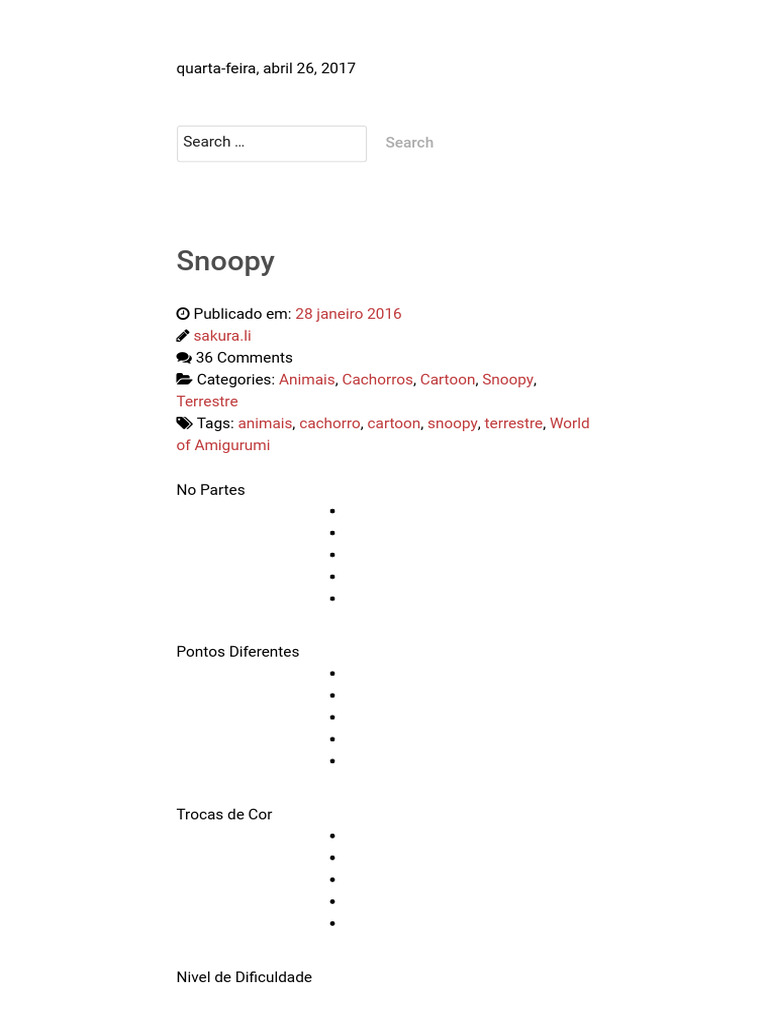 Snoopy: Search | PDF