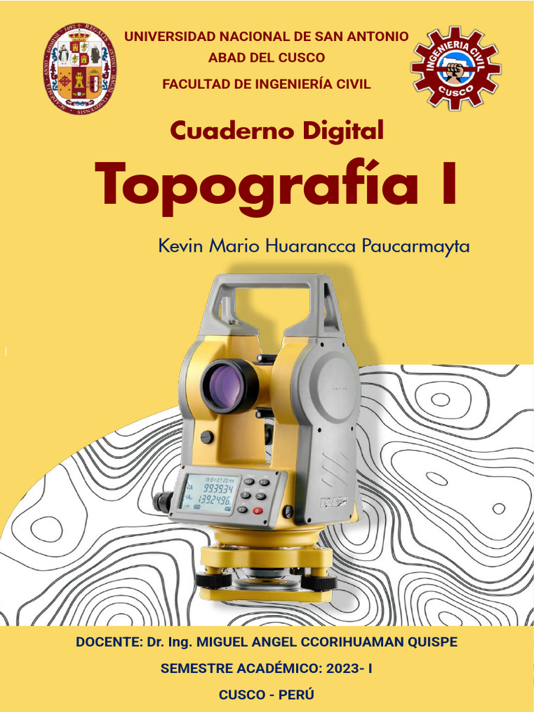 Cuaderno de Topografia 1 | PDF