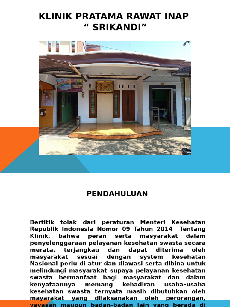 Klinik Pratama Rawat Inap Srikandi Pdf