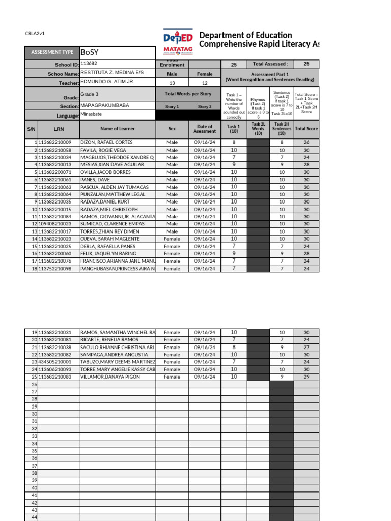 Modified Crla Bosy 2024-2025 Atim (1) Final | PDF