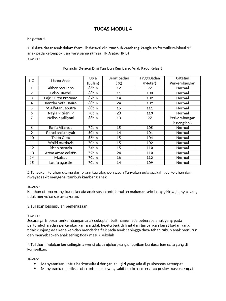 Tugas Modul 4 | PDF