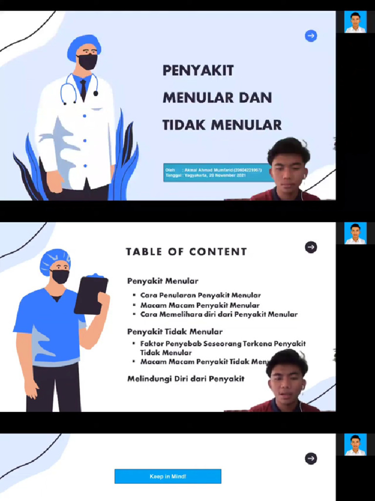 Penyakit Menular Dan Tidak Menular - Pjok Kelas 5 SD | PDF