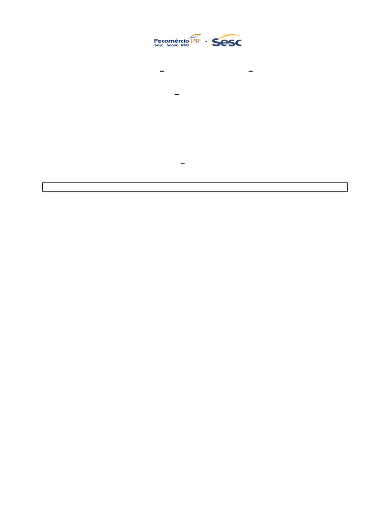 Processo Seletivo 30910 | PDF