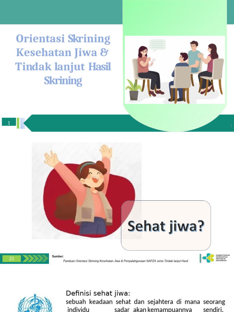 Skrining Kesehatan Jiwa | PDF