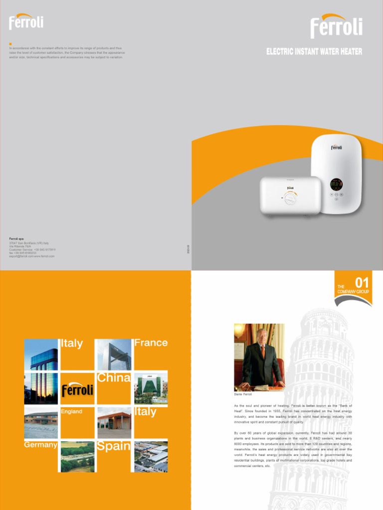 V4 Electric Instant Water Heater | PDF