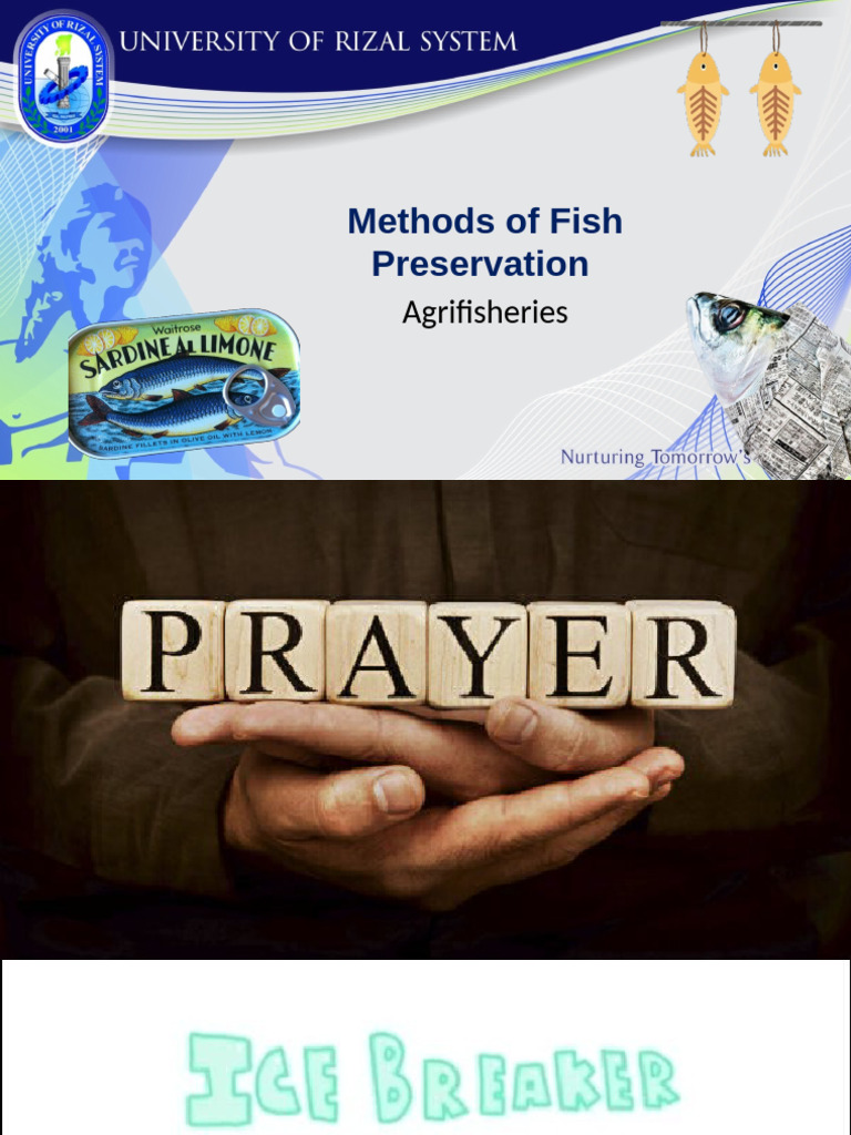 Methods of Fish Preservation | PDF