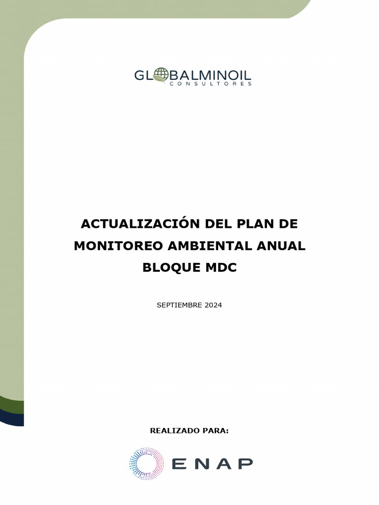 Act Plan Monitoreo MDC V1-Signed | PDF