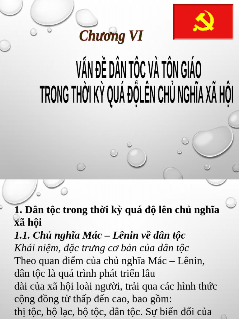 (Summer 2021) Chu Nghia Xa Hoi Khoa Hoc - Chuong 6 | PDF