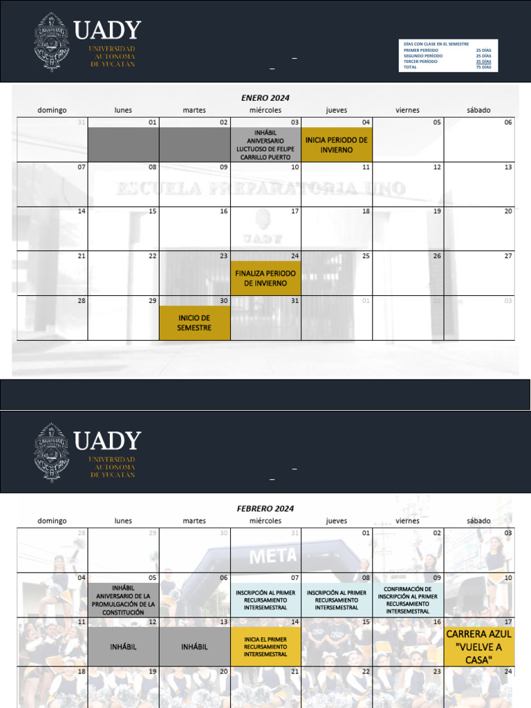 Calendario 20232 | PDF