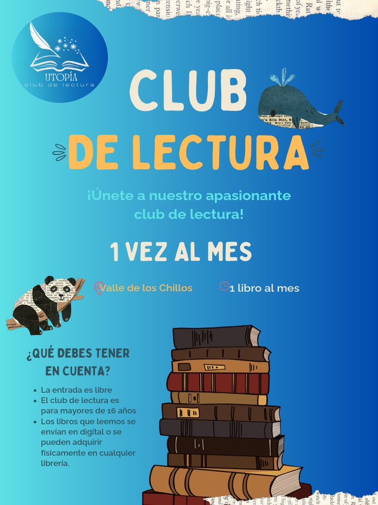 Invitación Al Club de Lectura | PDF