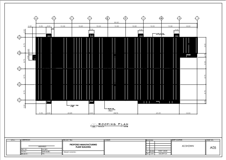 A05 - Roofing Plan | PDF