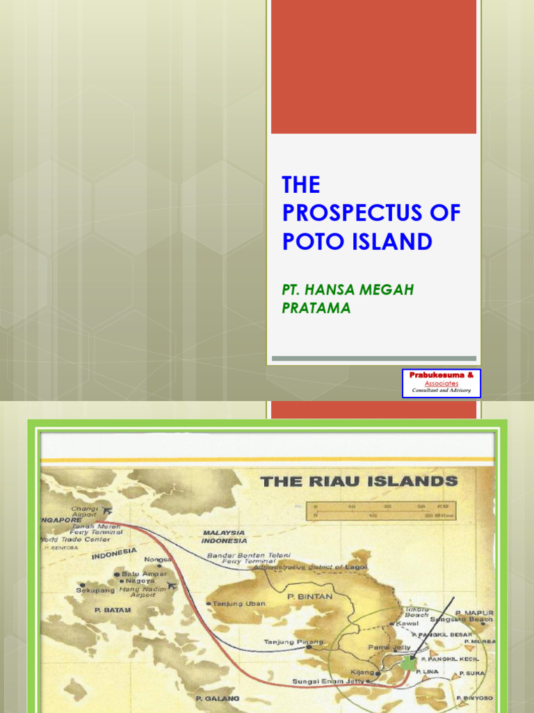 Presentation Poto Island - Rev1 | PDF | Business | Travel