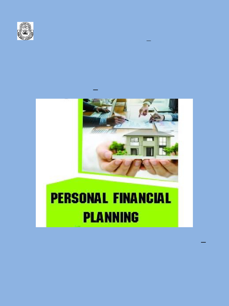 Personal Financial Planning | PDF