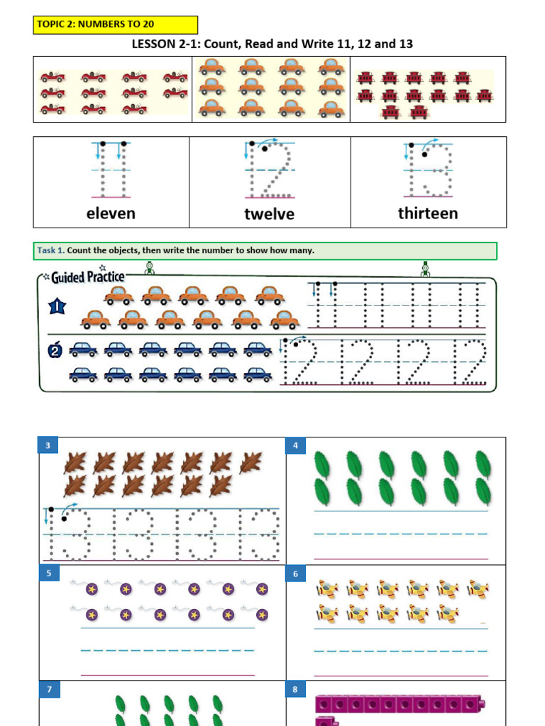 1CCS - Lesson 2-1 | PDF