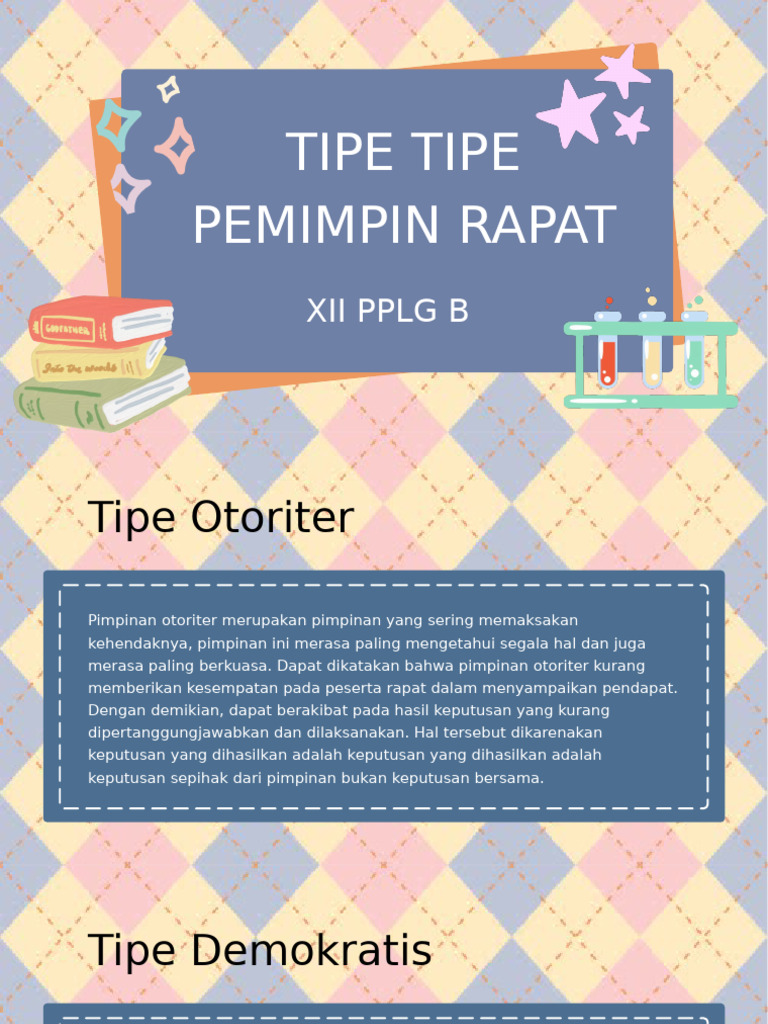 Tipe - Tipe Peserta Rapat | PDF