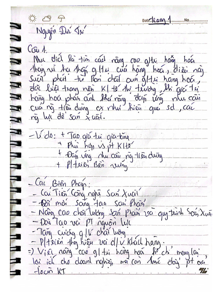 Nguyen Duc Tri Buoi2 KTCT | PDF