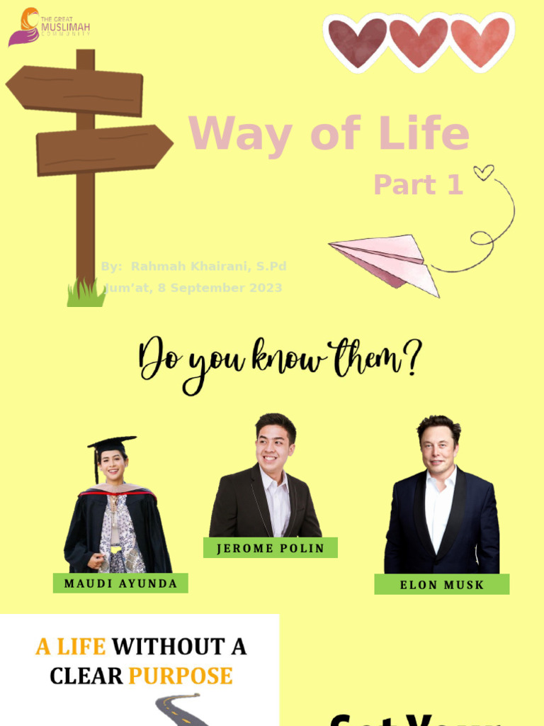 Way of Life Part 1 | PDF