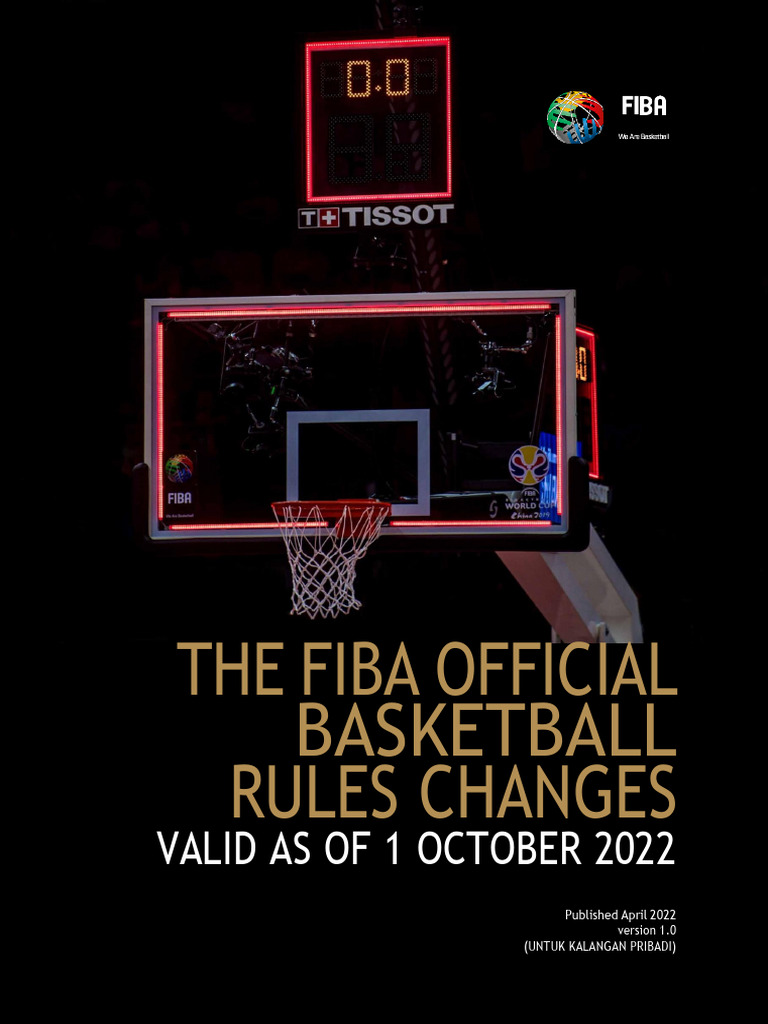 Translate FIBA Rules Change 2022 | PDF