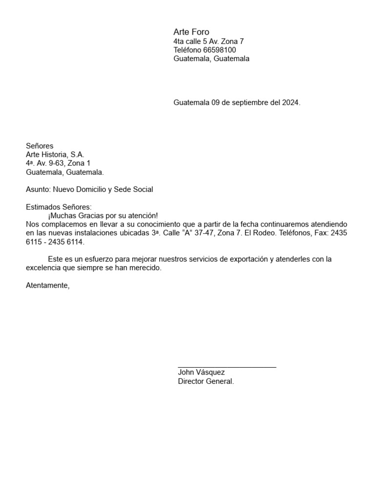 Carta Circular | PDF